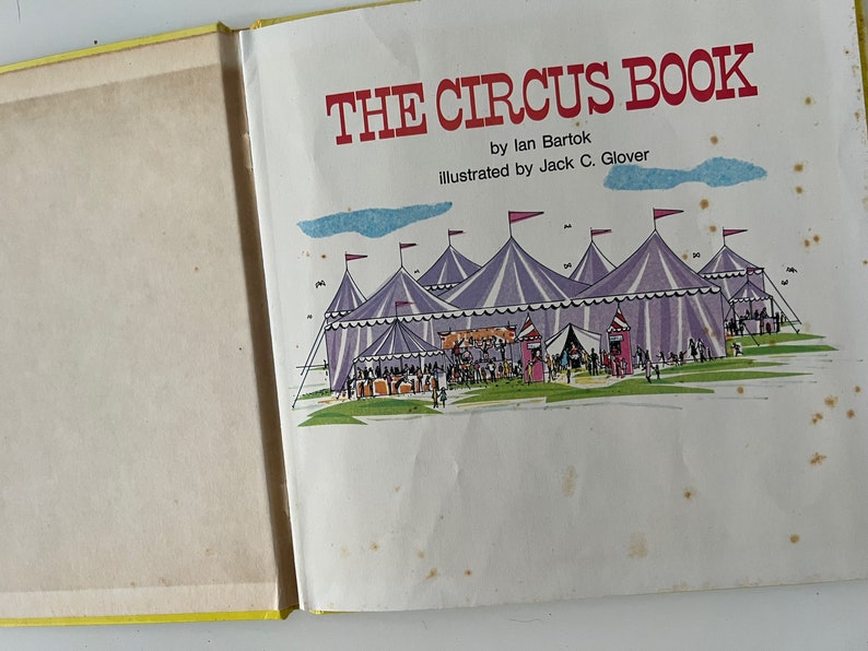The Circus Book: A Book for Early Childhood Hardcover Vintage Book 1974 ...