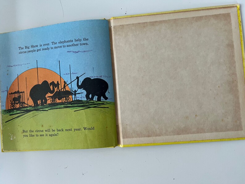 The Circus Book: A Book for Early Childhood Hardcover Vintage Book 1974 ...