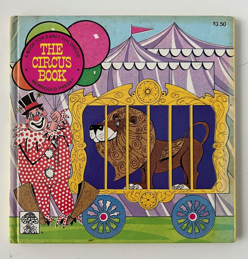 The Circus Book: A Book for Early Childhood Hardcover Vintage Book 1974 ...