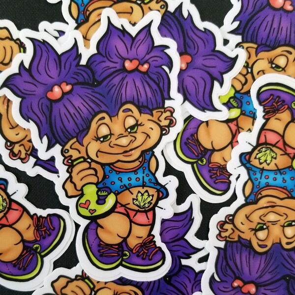 Troll Decal - Etsy