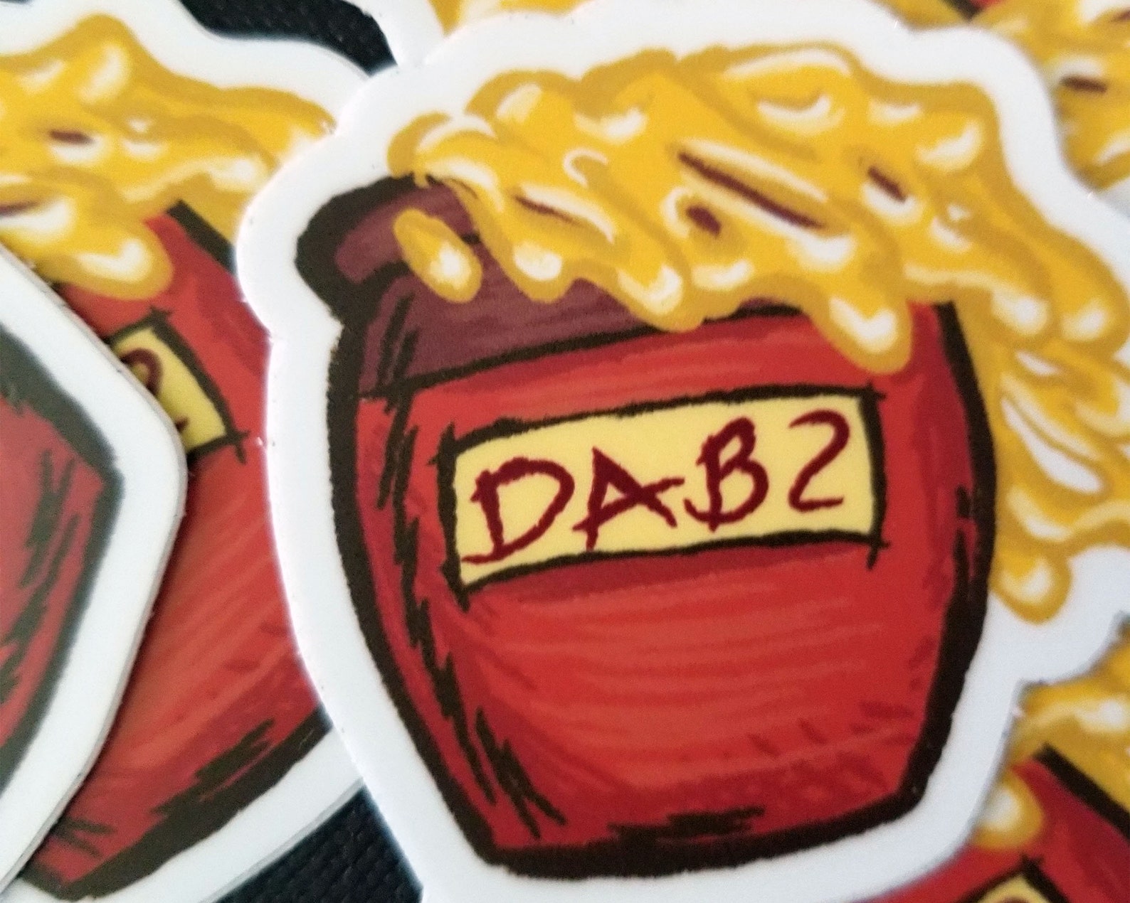 Honeypot Dabs Vinyl Sticker Weed Wax Sticker Marijuana Decal - Etsy