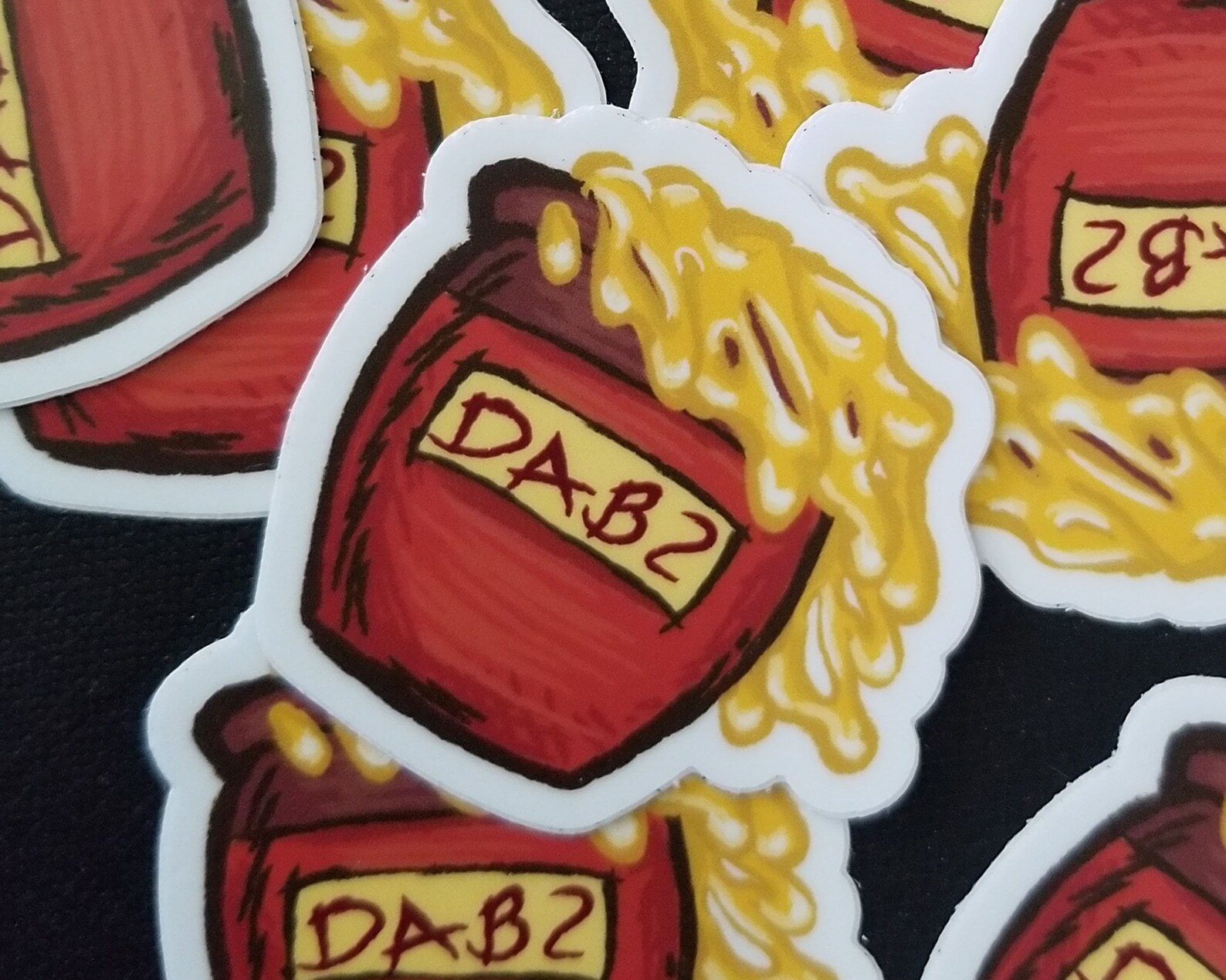 Honeypot Dabs Vinyl Sticker Weed Wax Sticker Marijuana Decal - Etsy