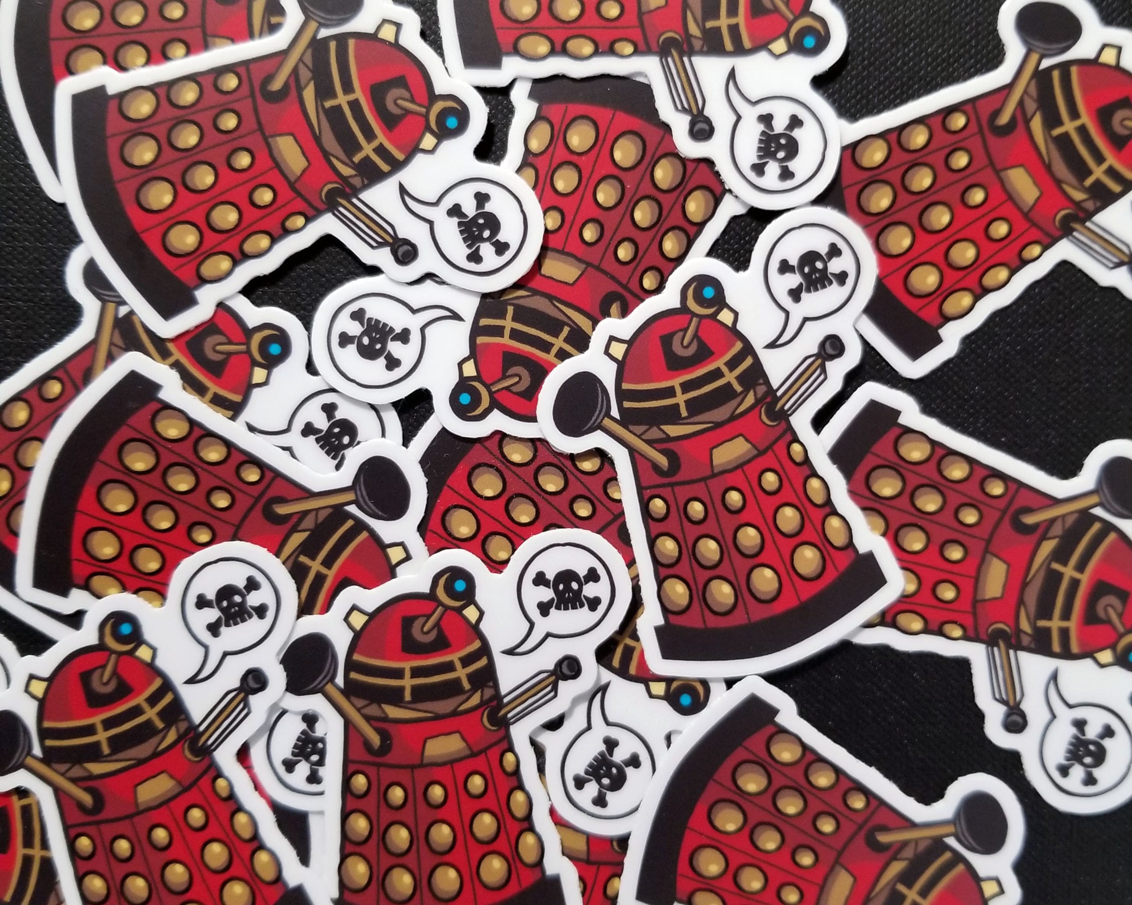 Cartoon Dalek Vinyl Sticker: Doctor Who Sci-fi Art Decal - Etsy