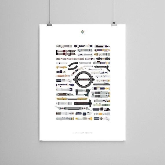 An Elegant Weapon Poster - Etsy