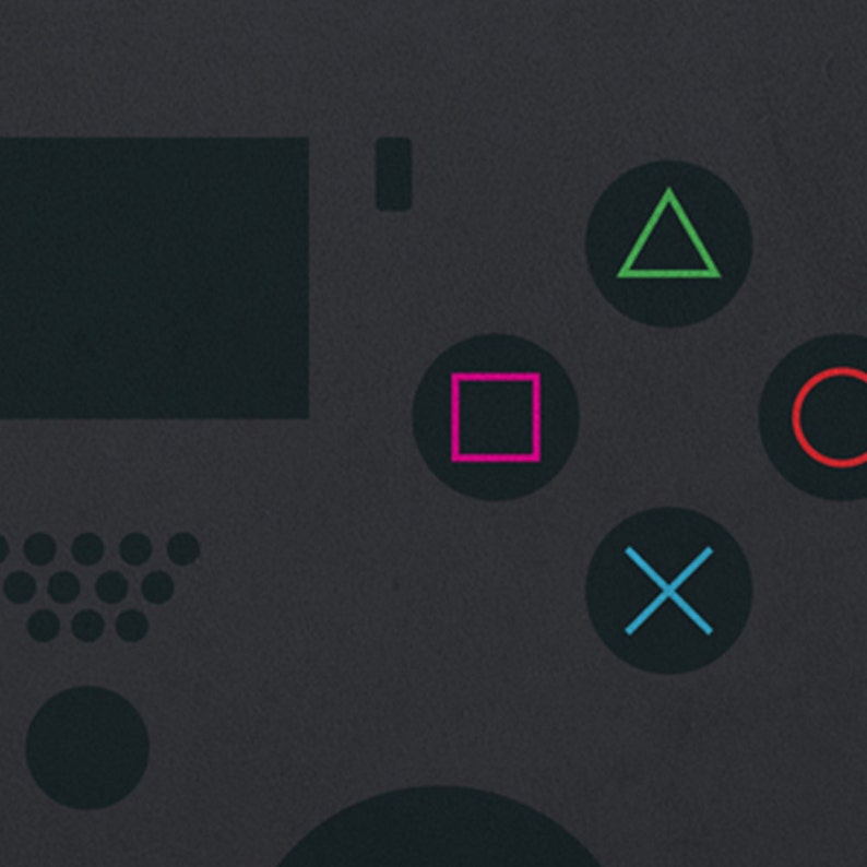 Sony Playstation Controller Minimalist Poster - Etsy