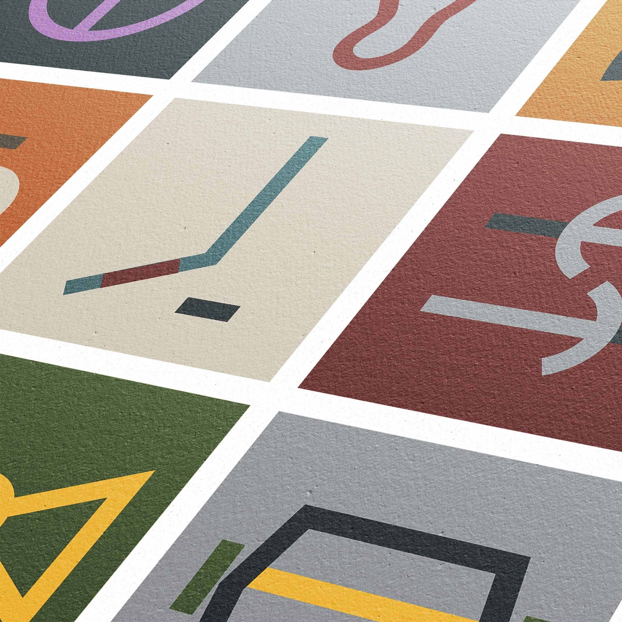 Teenage Mutant Ninja Turtles Lexigram Minimalist Poster | Etsy