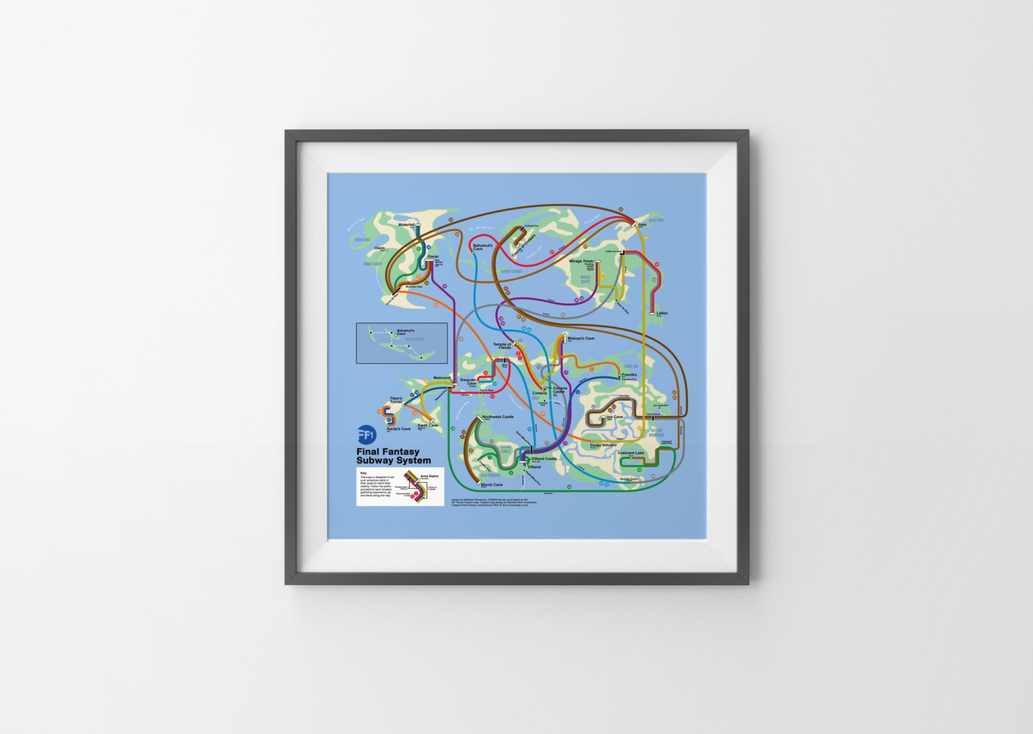 NES Map Series All 6 Retro Subway Maps - Etsy