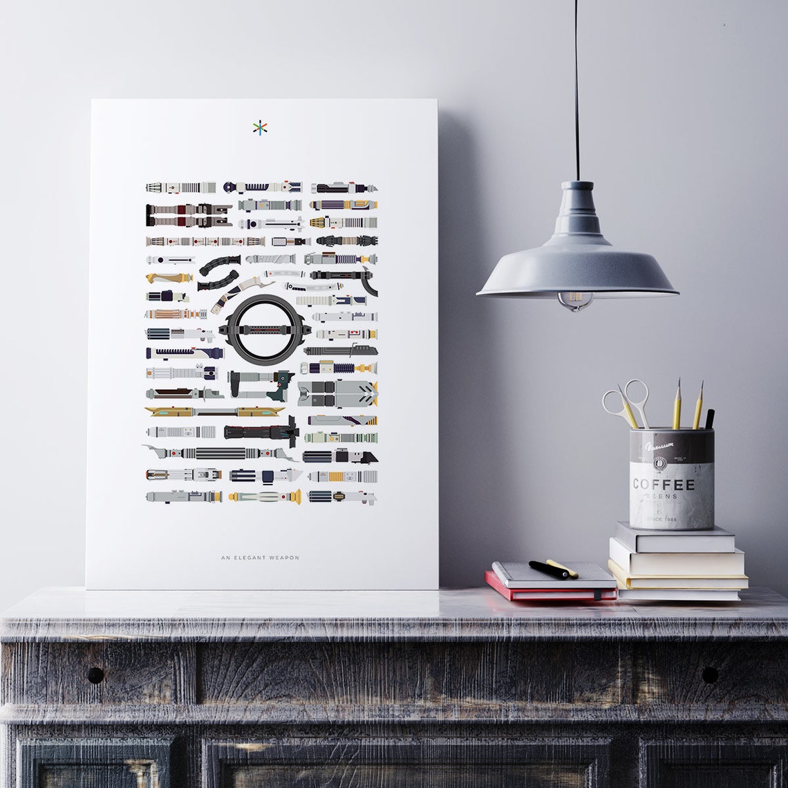 An Elegant Weapon Poster - Etsy
