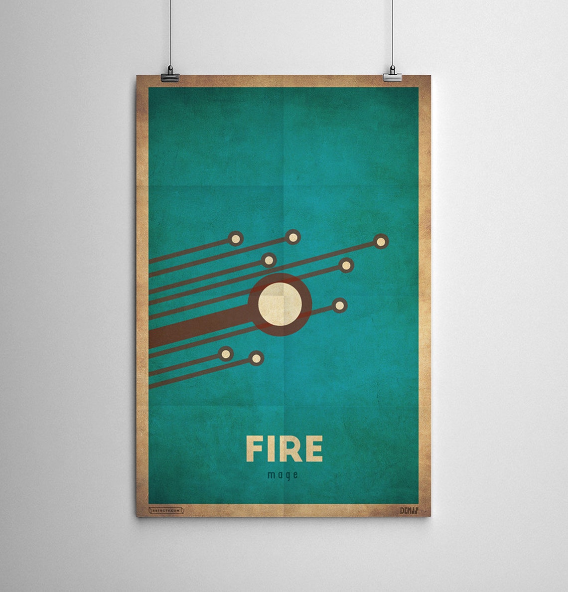 Mage Bundle Wow Minimalist Class Poster Series - Etsy