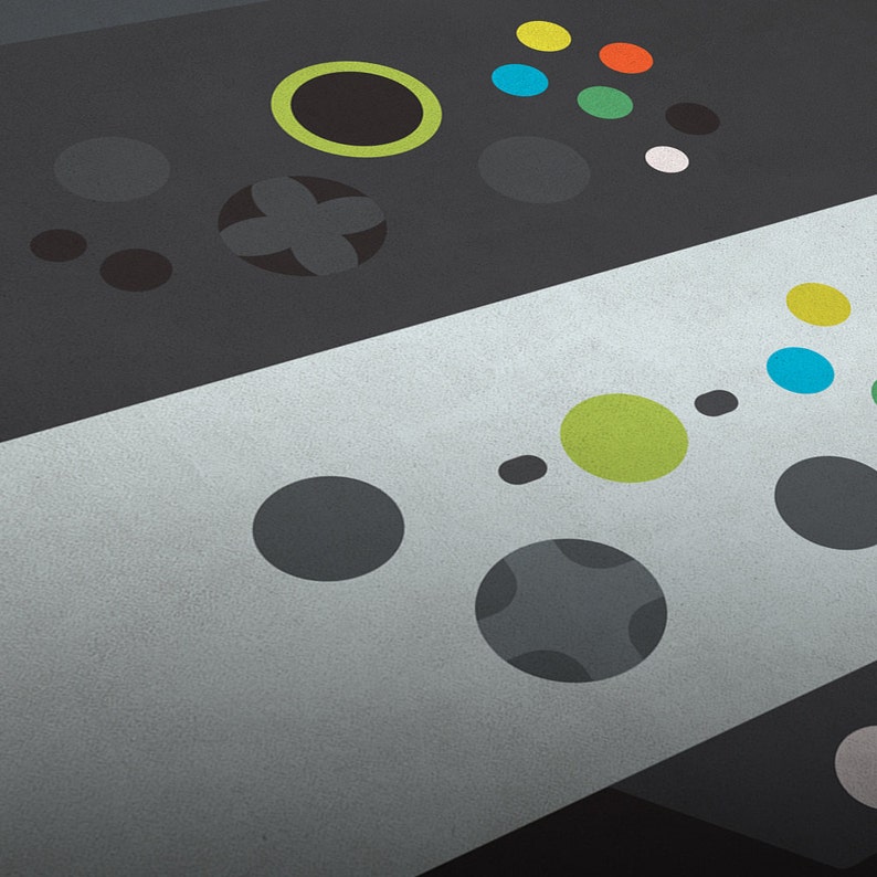 Microsoft Xbox Controller Minimalist Poster - Etsy