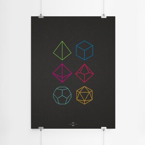 All 6 Designs - Dungeons & Dragons Line Art Series - Etsy