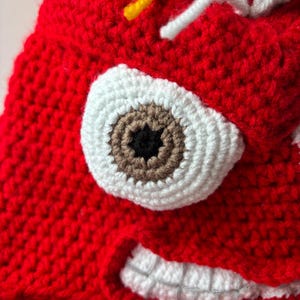 Inside Out Anger Hat: Halloween Costume, Winter Hat - Etsy