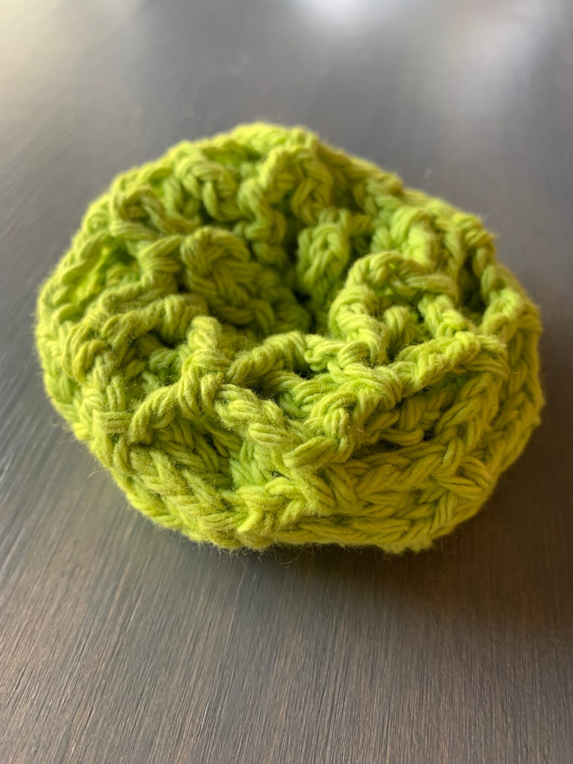 Rolled up Dish Scrubby - Etsy