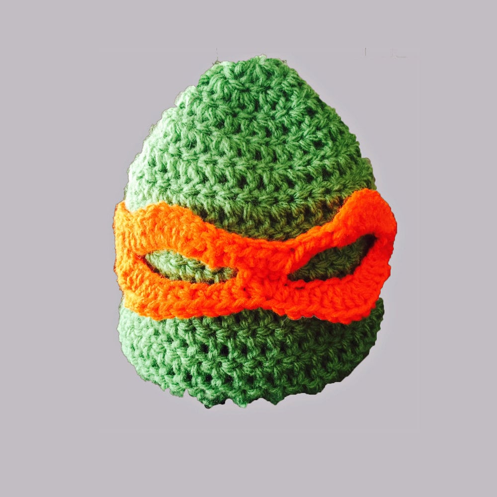Ninja Turtles Hat With Removable Mask - Etsy