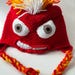 Inside Out Anger Hat: Halloween Costume, Winter Hat - Etsy