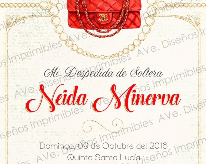 Coco Chanel Invitations, Coco Chanel Party, Coco Chanel Birthday - Etsy