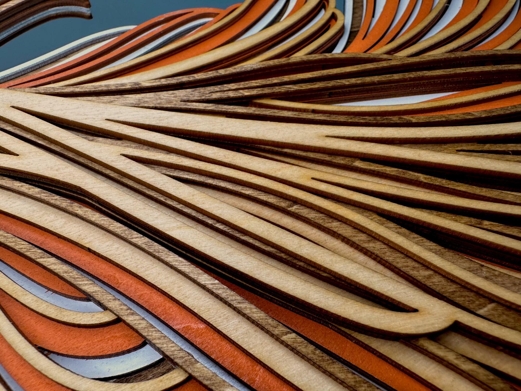 Multi-layered Majestic Koi Fish Wall Art, Zen Art, Zen Decor ...