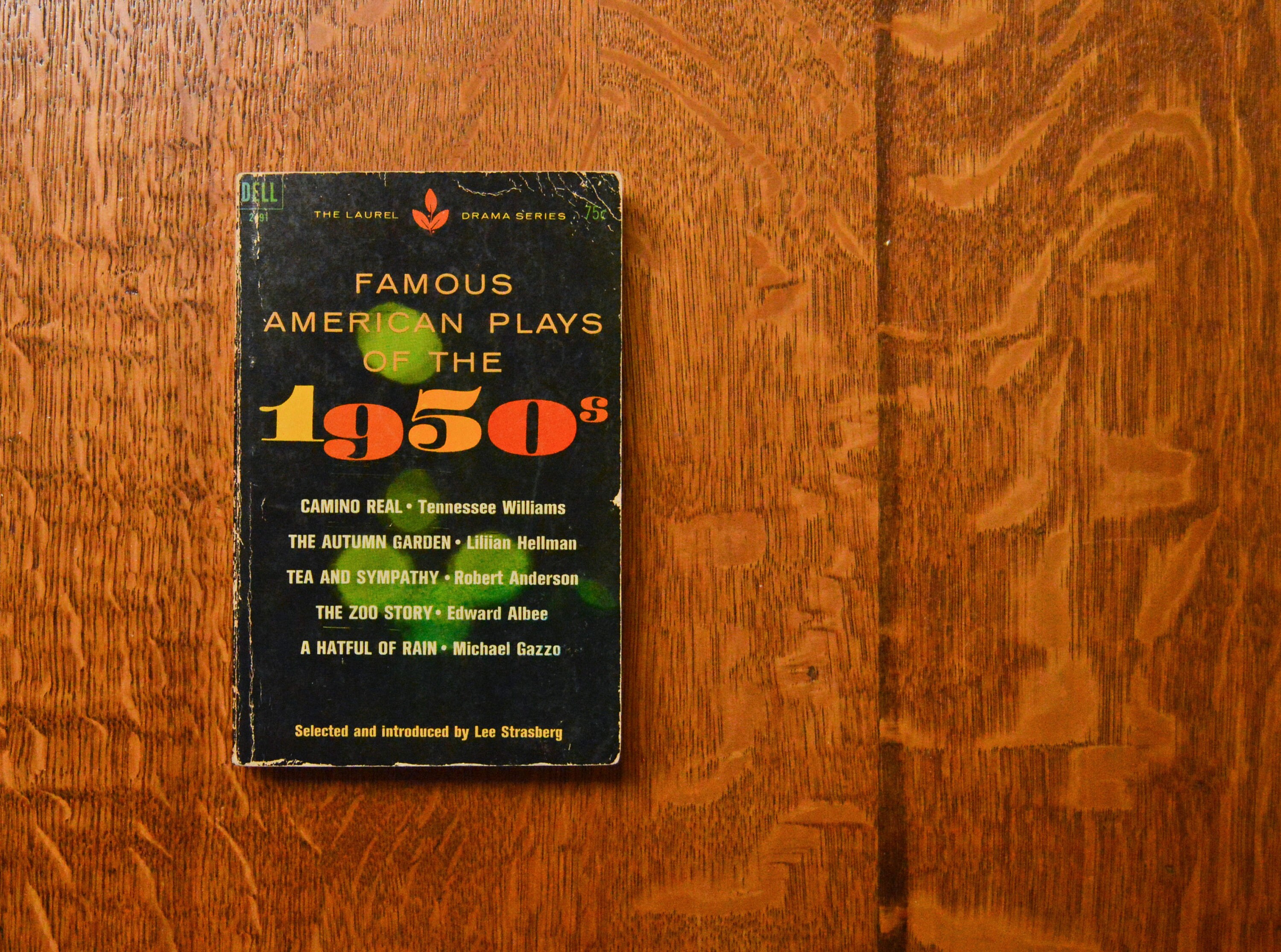 Famous American Plays of the 1950s (1962) Selected by Lee Strasberg ...