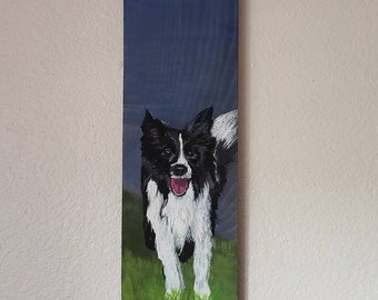 Border Collie Welcome Sign - Etsy