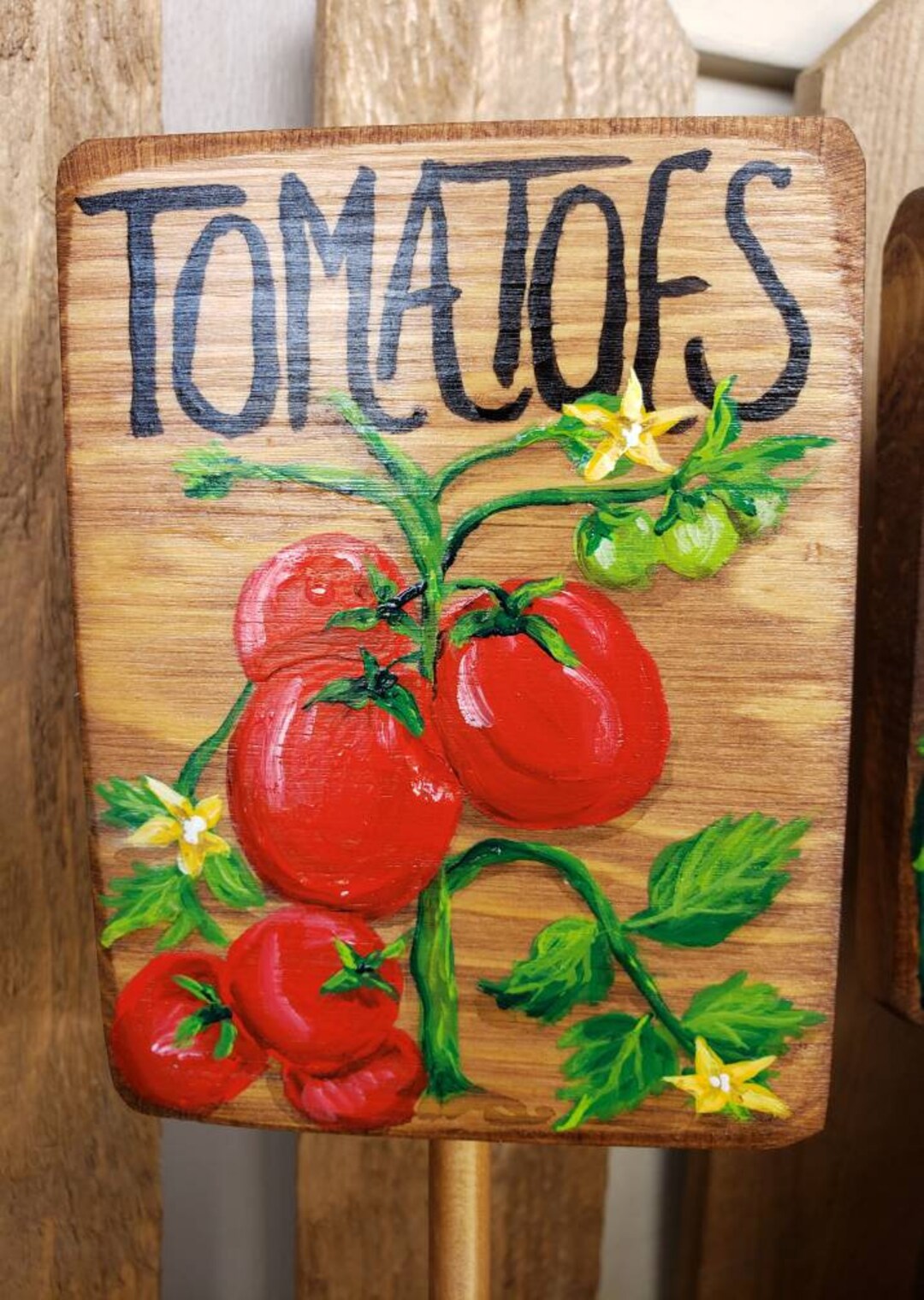 SALE, Set of 12 Garden Stakes, Garden Markers, Garden Signs, Garden ...