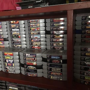 Nintendo N64 End Labels -includes Full Library - Etsy