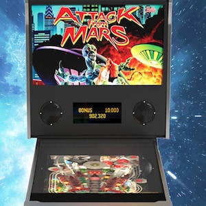 Arcade 1up Attack From Mars Topper - Etsy