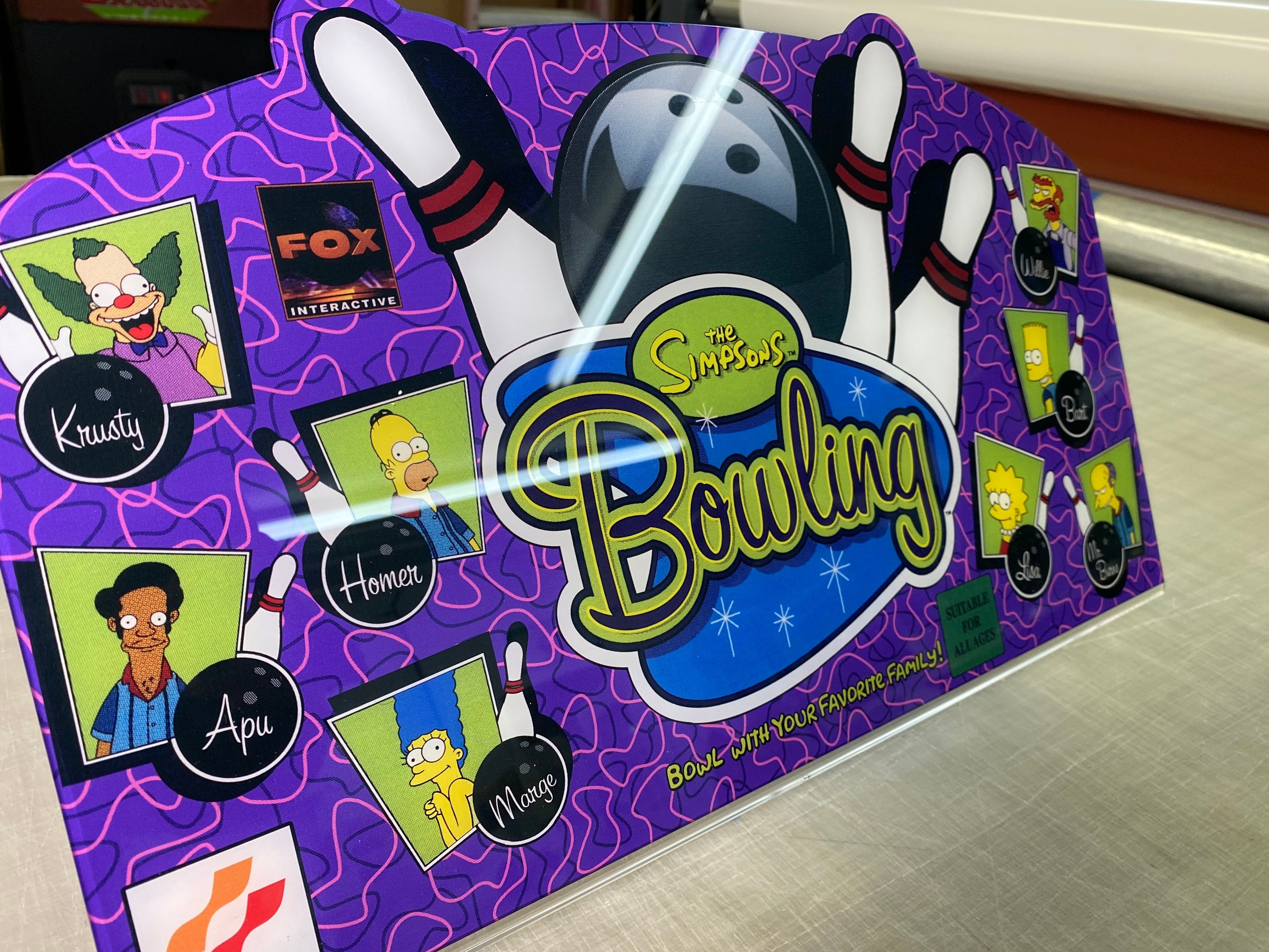 Arcade 1up Simpson's Topper - Etsy