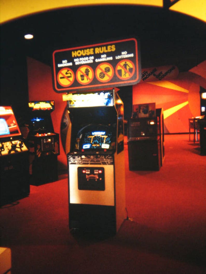 34" Reproduction Time Out Arcade House Rules Signs (large Set) - Etsy