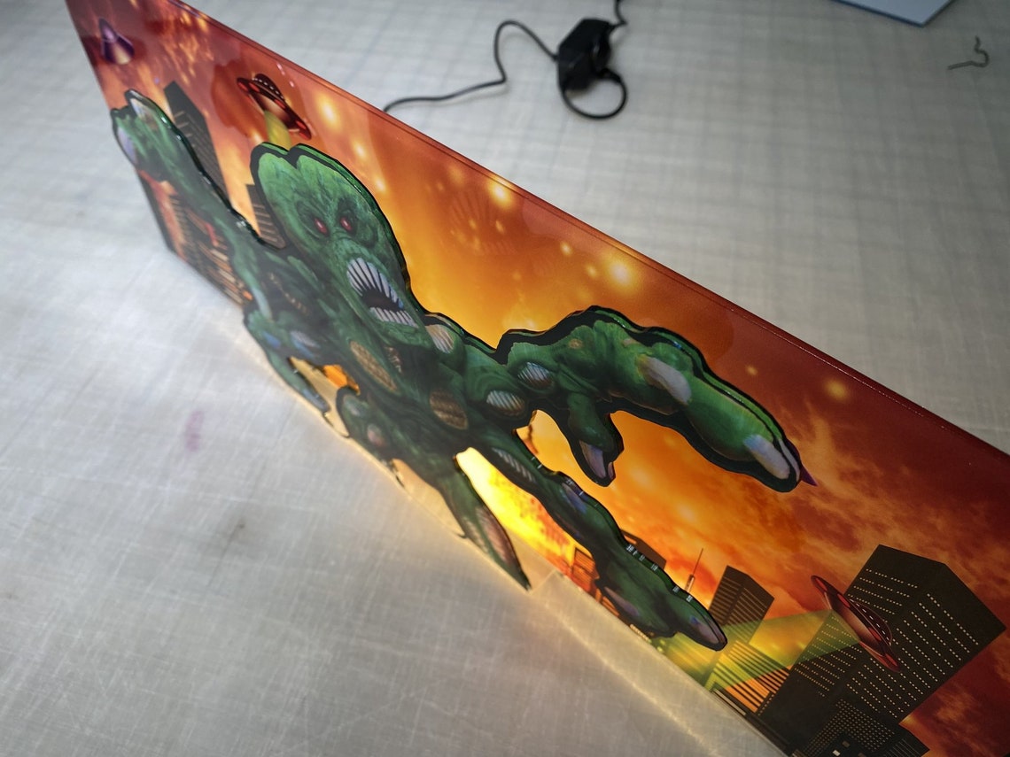 Arcade 1up Attack From Mars Topper - Etsy