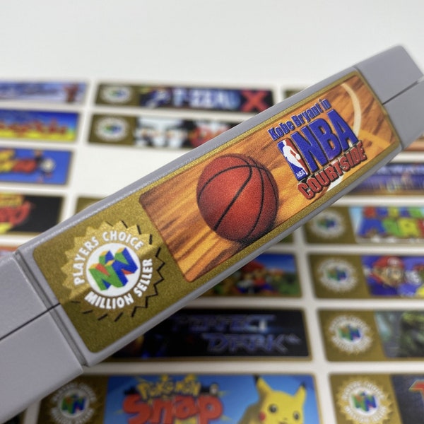 N64 End Labels - Etsy
