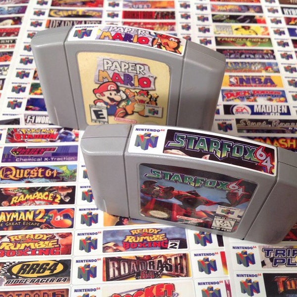 Red N64 Cartridge - Etsy