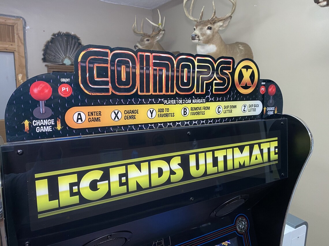 Legends Ultimate Coinops X Topper - Etsy