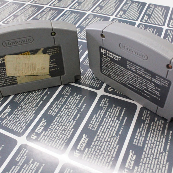 N64 Labels - Etsy