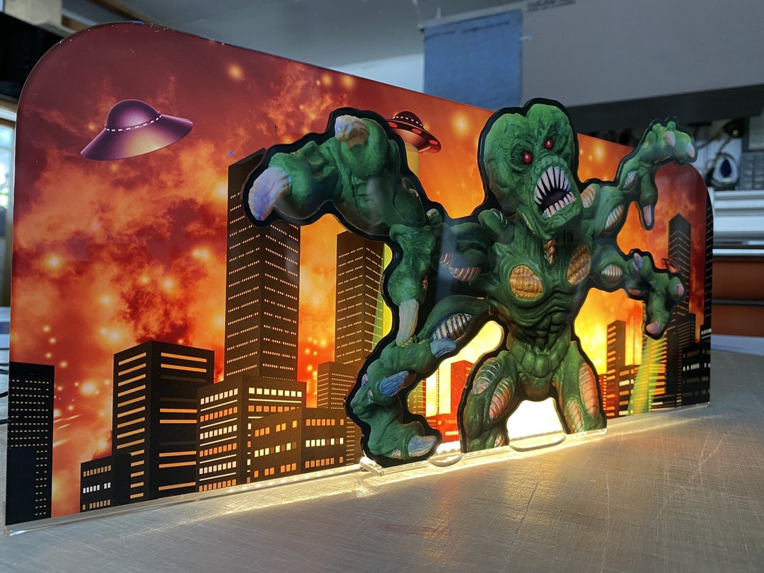 Arcade 1up Attack From Mars Topper - Etsy