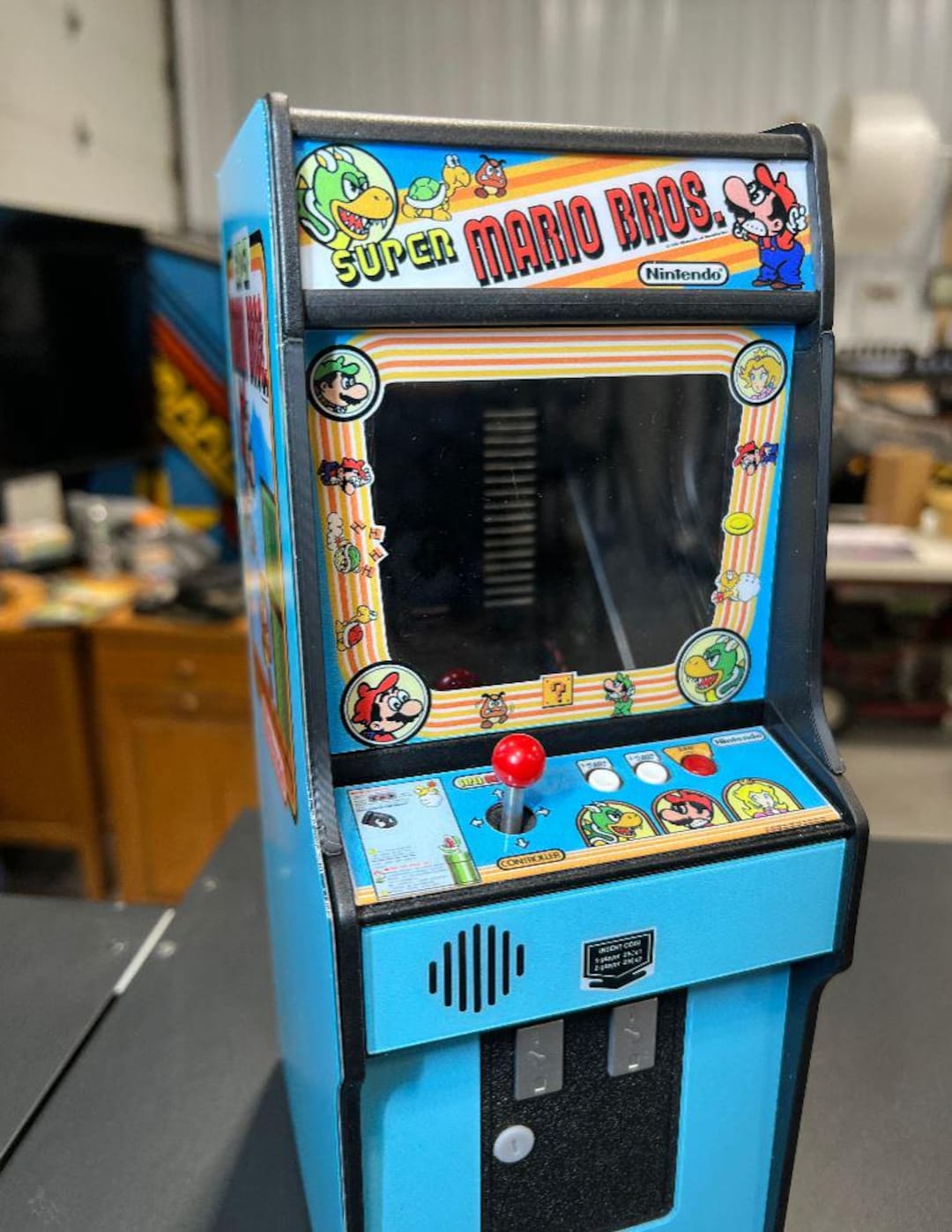 GRS Build-a-cade Art Kit- Super Mario - Etsy