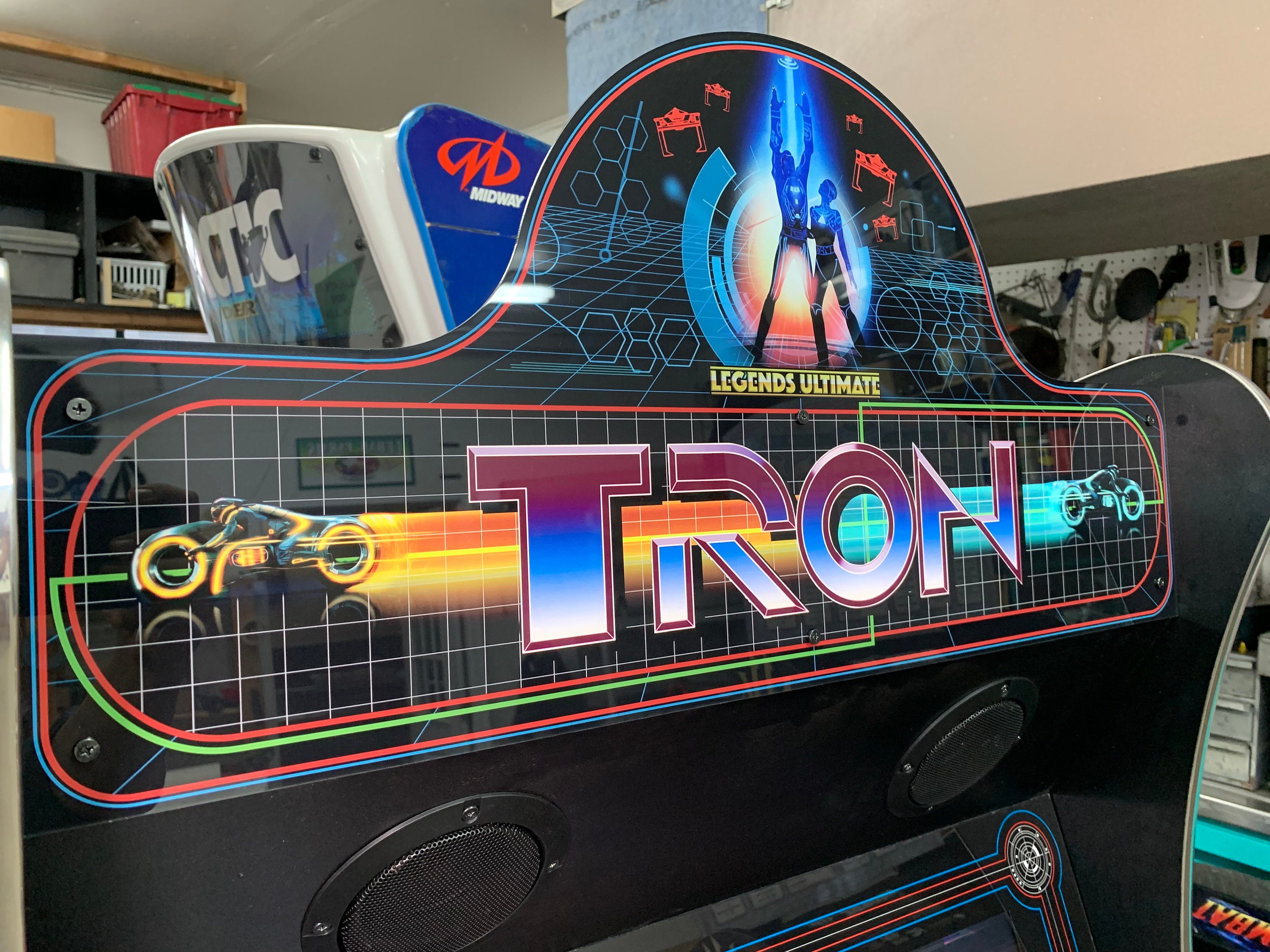 Legends Ultimate Tron Marquee/topper - Etsy UK