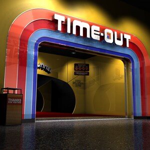 34" Reproduction Time Out Arcade House Rules Signs (large Set) - Etsy