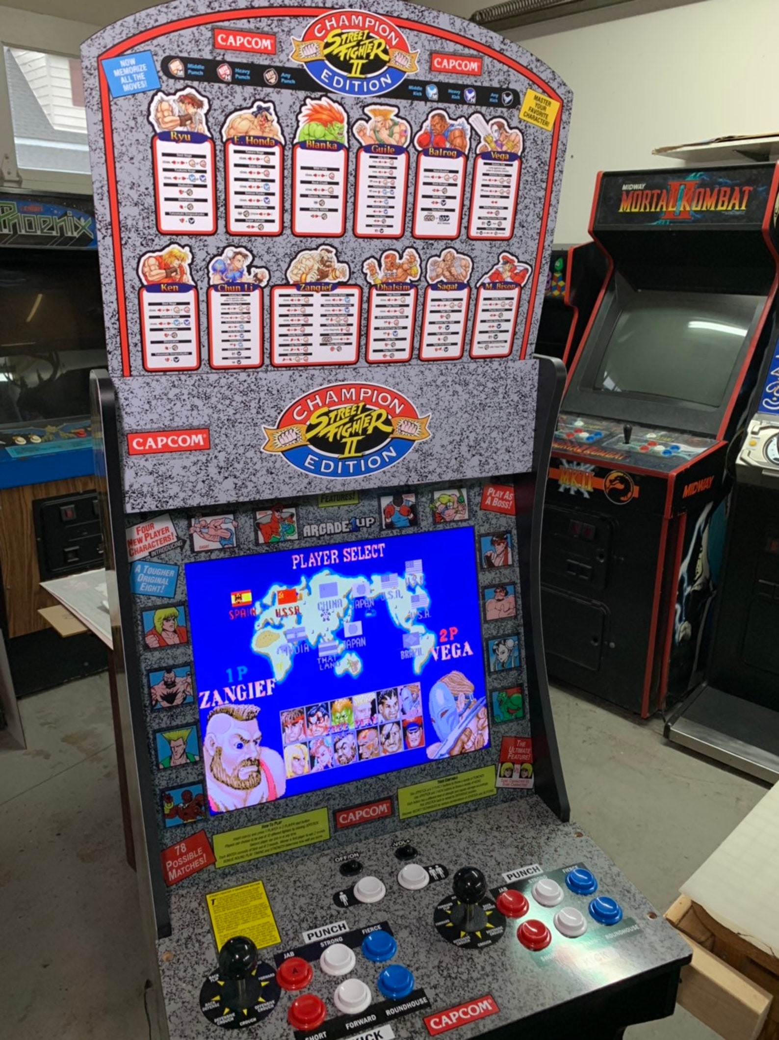 Arcade 1up Street Fighter Championship Edition Topper - Etsy