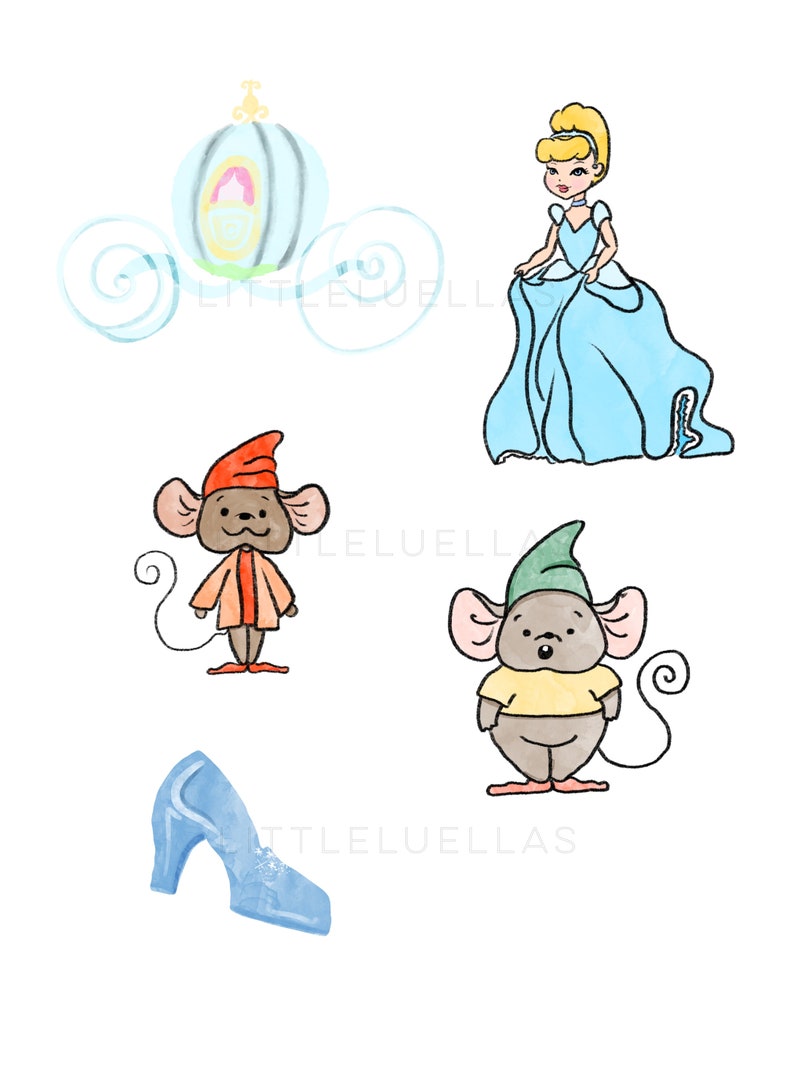 Cinder Princess Clipart, Glass Slipper Princess, Princess Birthday ...