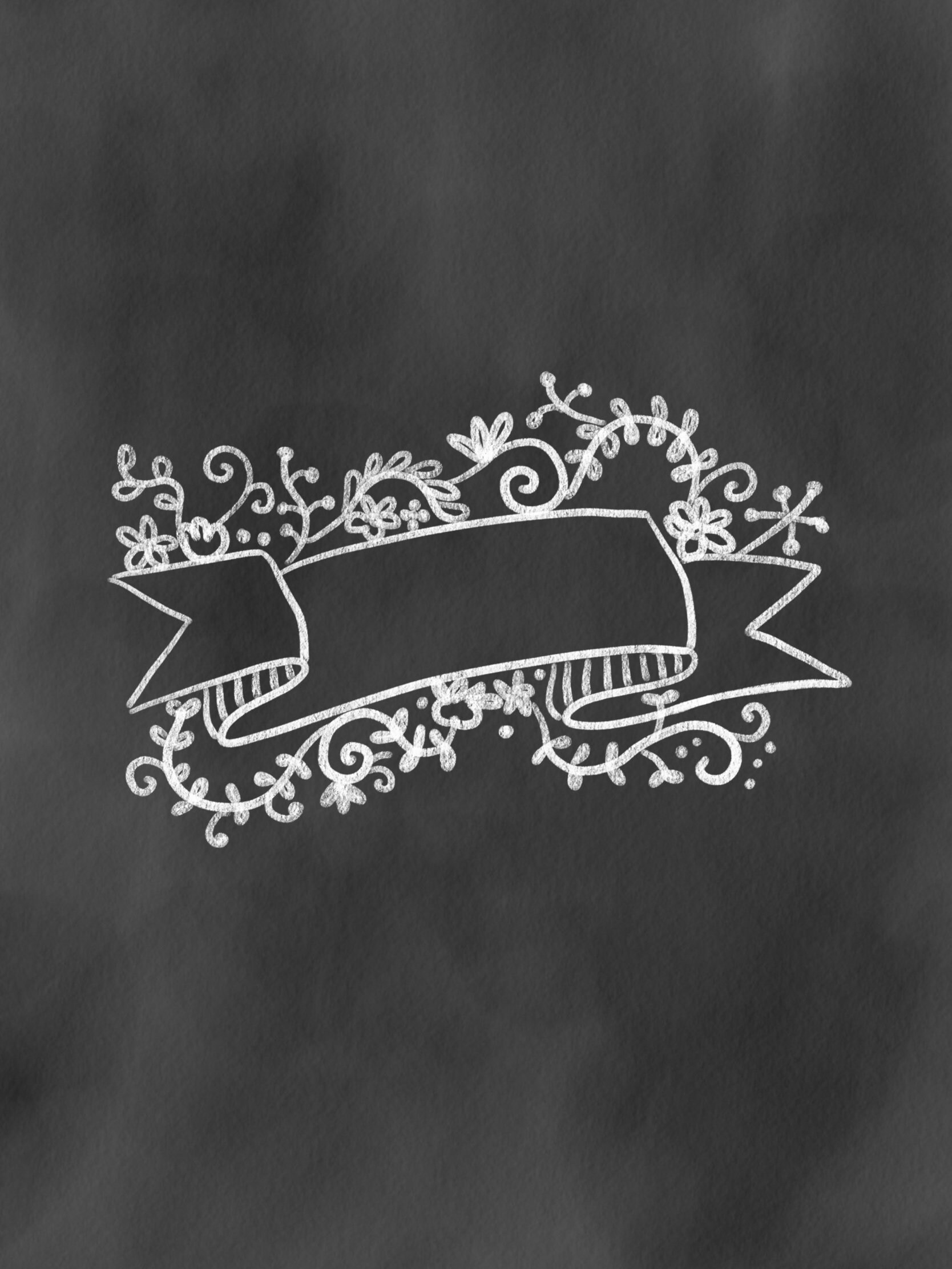 Clipart, Chalkboard Banners, Digital Clipart, Hand Drawn Clipart ...