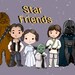 Space Wars Friends, Star Friends Clipart, Space Wars Inspired, Space ...