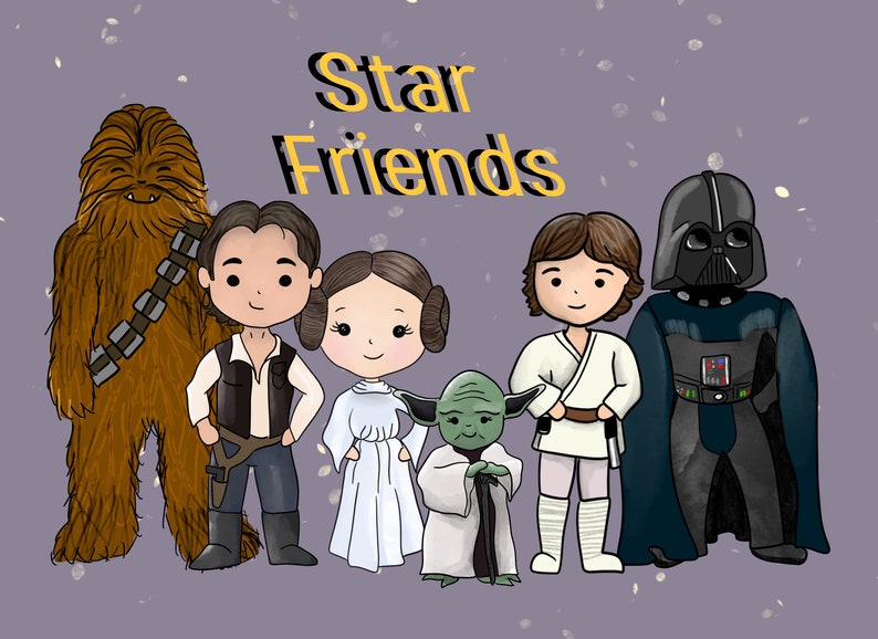 Space Wars Friends, Star Friends Clipart, Space Wars Inspired, Space ...