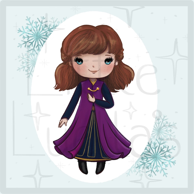 Snow Queen, Ice Princess, Snowman, Reindeer, Elsa, Anna, Clipart, Kid ...