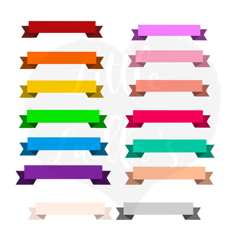 Rainbow, Banners Clipart, Rainbow Banners, Invitation Clipart, Clipart ...