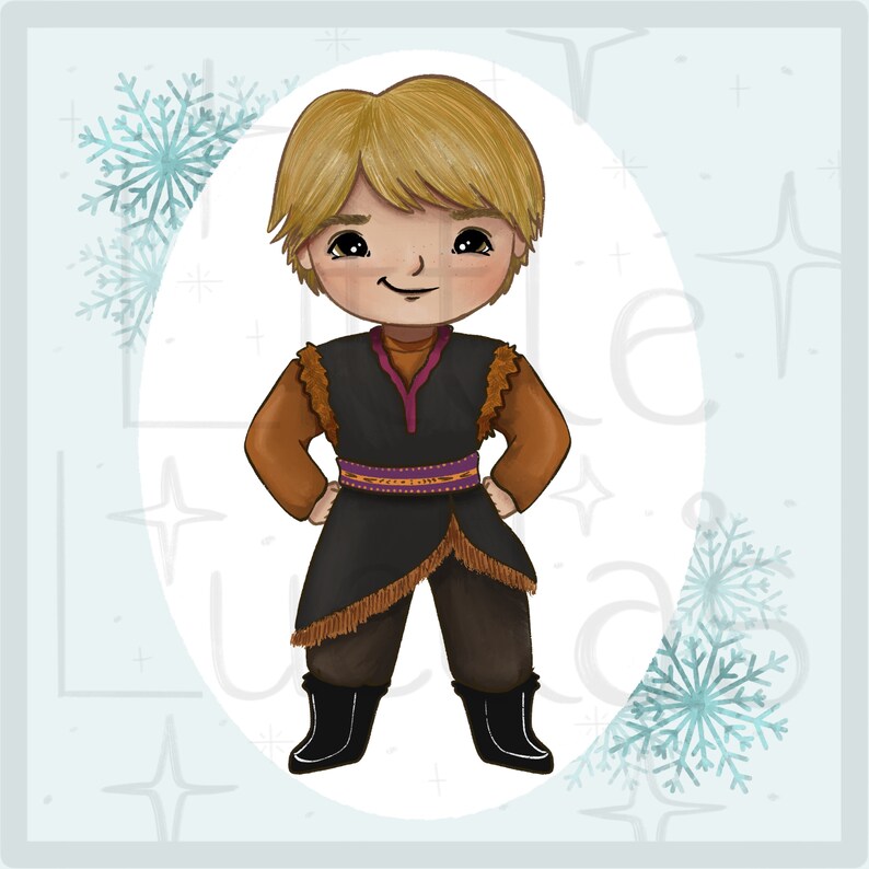 Snow Queen, Ice Princess, Snowman, Reindeer, Elsa, Anna, Clipart, Kid ...