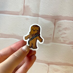 Mini Cute Chewy Sticker | Star Wars | Kids Cartoon | Sticker Rewards ...