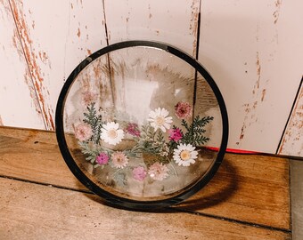 Round Floral Tray - Etsy