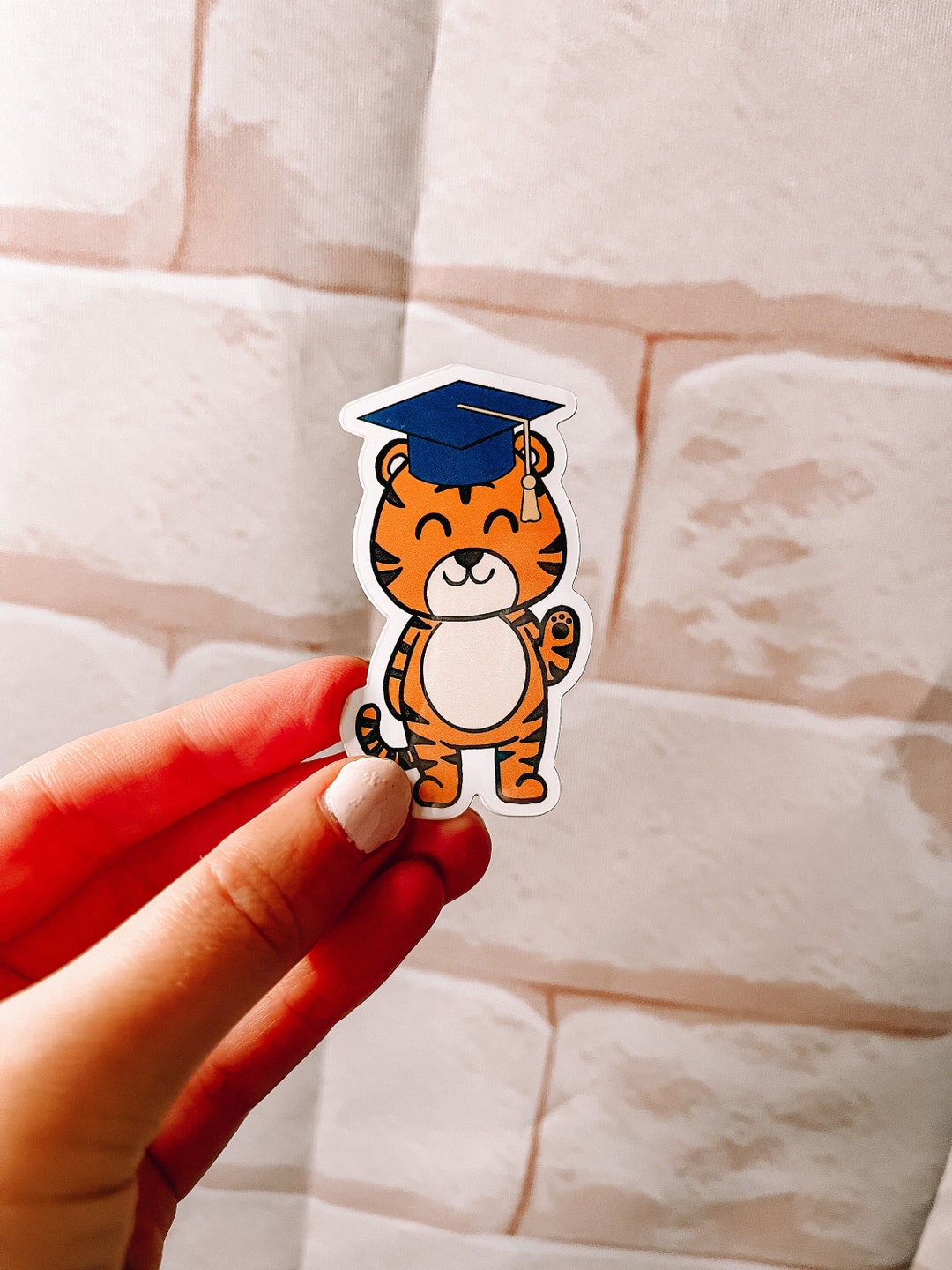 Tiger Graduate Sticker | Preschool Grad | Kinder Grad | Teacher ...
