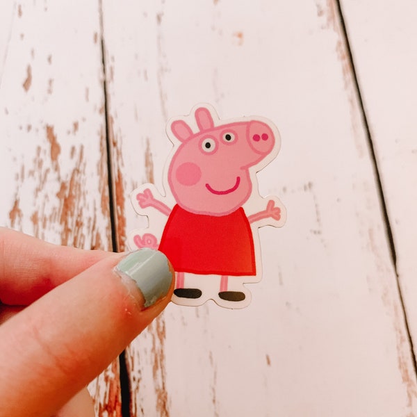 Peppa Pig Stickers - Etsy