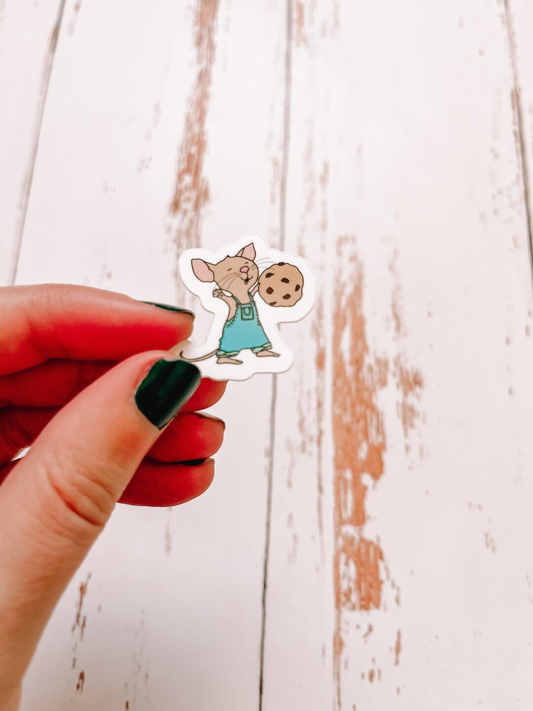 Mouse Mini Sticker | Kids Classic | Small Sticker - Etsy